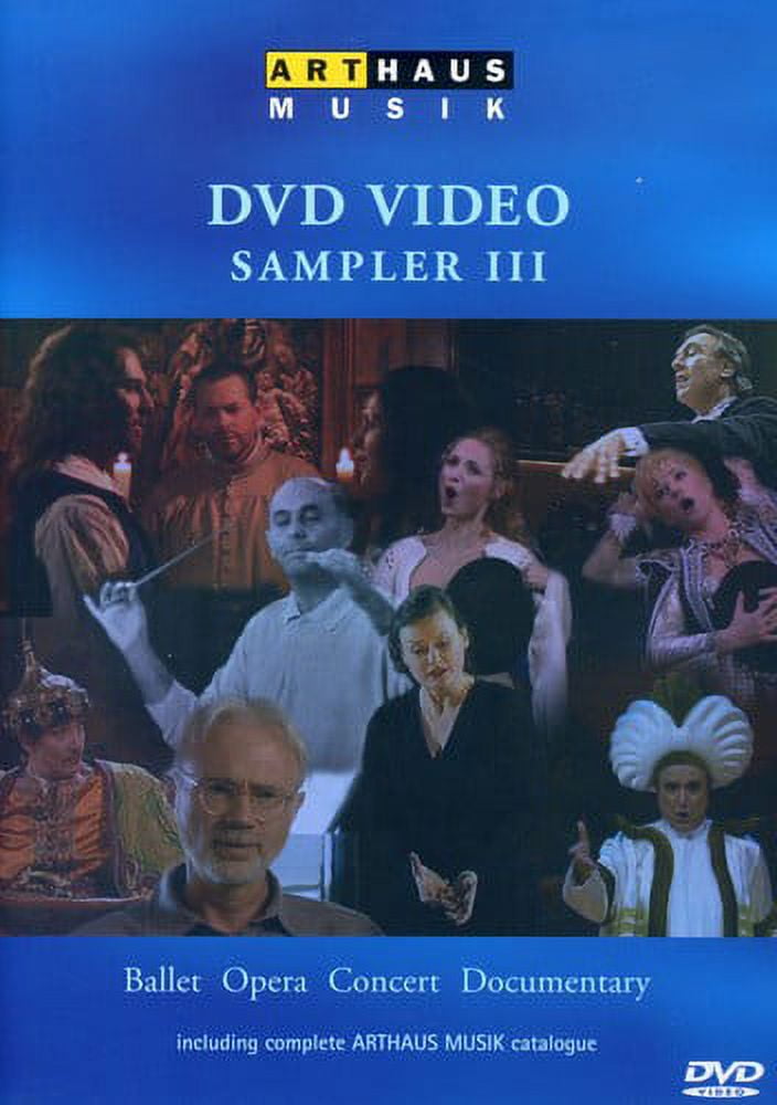 DVD Video Sampler 3 (DVD), Arthaus Musik, Music & Performance - Walmart.com