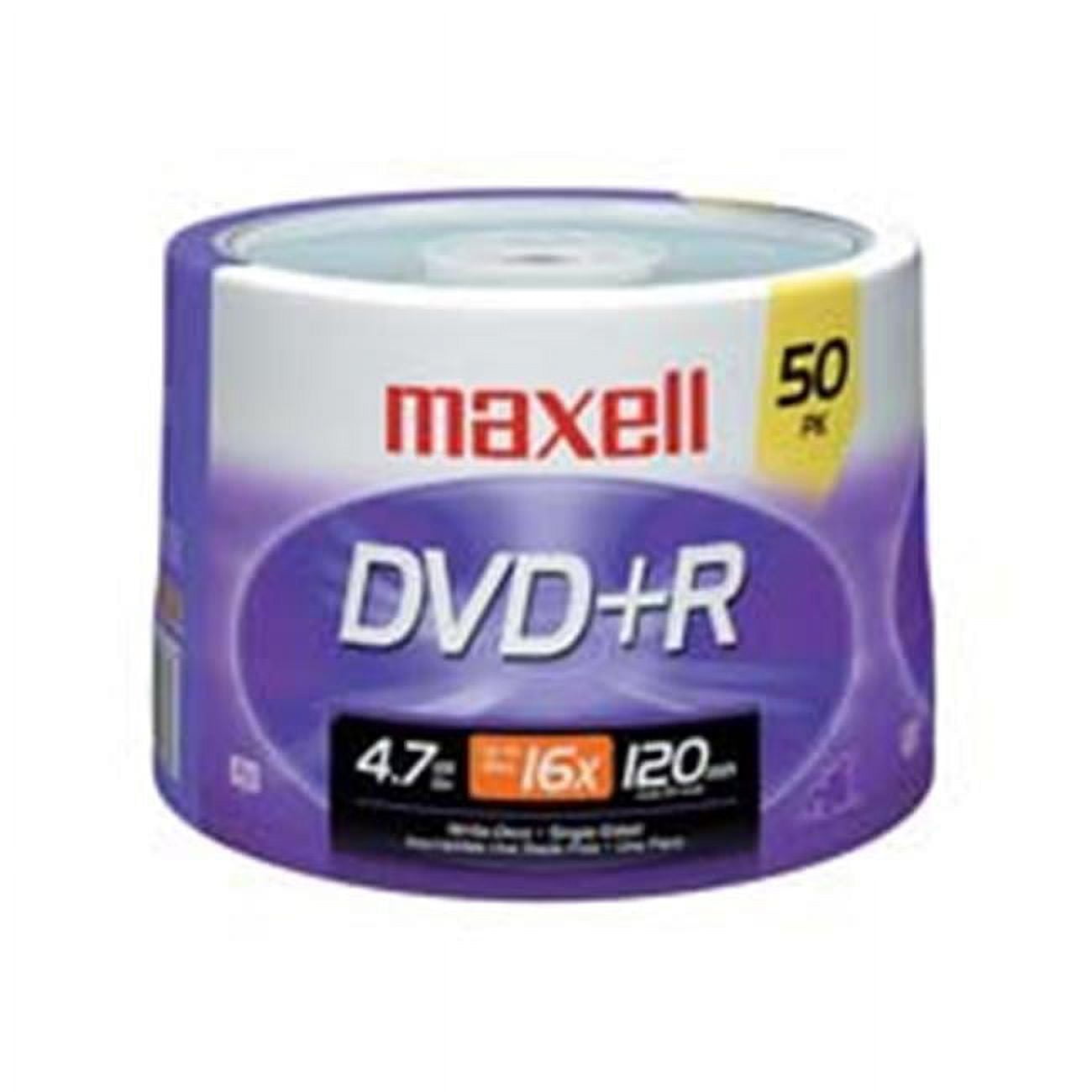 DVDR Discs 4.7GB, 16x, Spindle, Silver, 50/Pack - Walmart.com