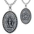 DVEATR 925 Sterling Silver Pendant Hecate Goddess Necklace, Ancient ...