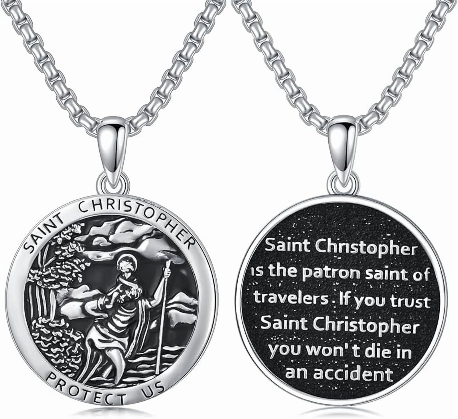 DVEATR St Michael/St Christopher/St Benedict/St Jude/Jesus/Virgin Mary ...