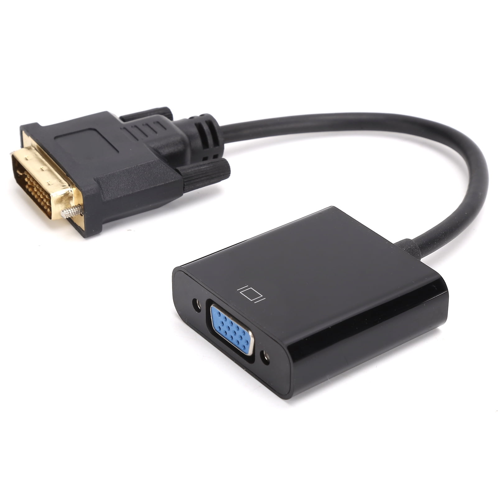 DVI Male to VGA Female Adapter DVI 24+1 to VGA Adapter for Desktop ...