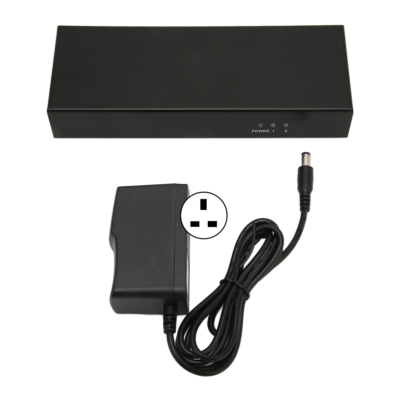 DVI Splitter 1 in 2 Out Support 30 36bit Color 4K Lossless Transmission ...