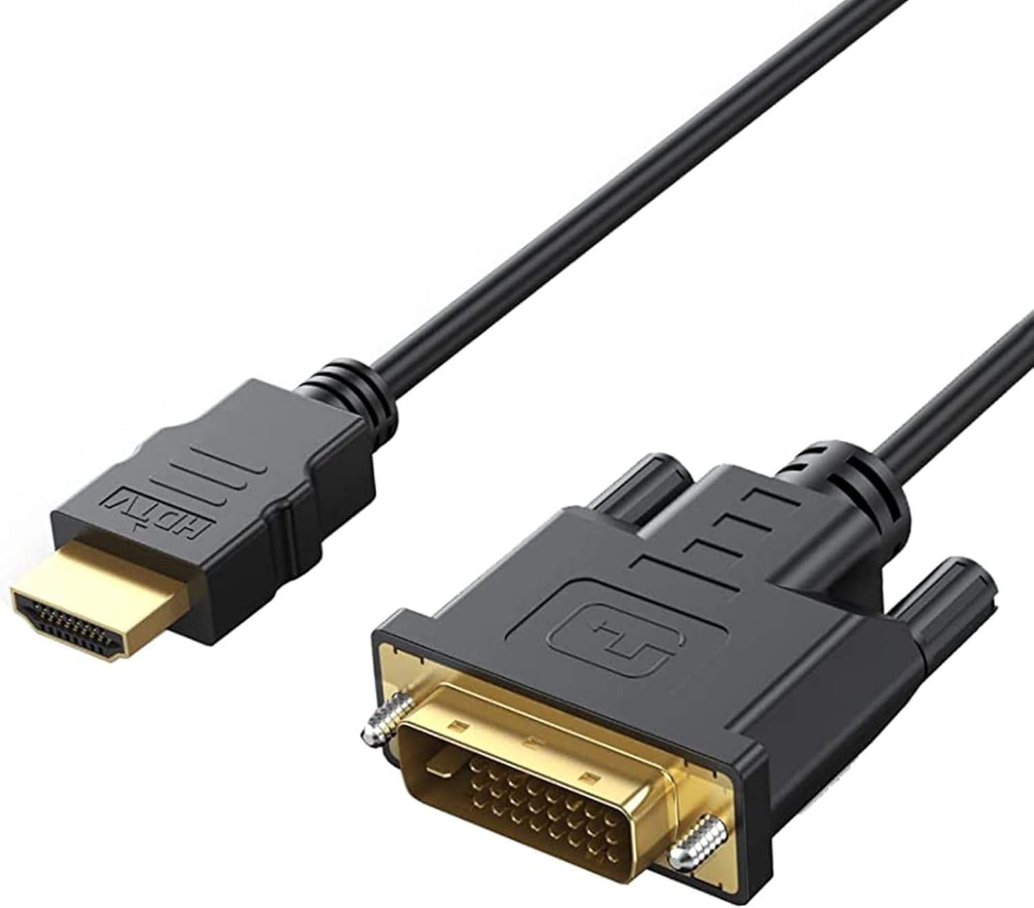 DVI to HDMI Cable - 6ft High-Performance Adapter Cable for 1080p HD ...