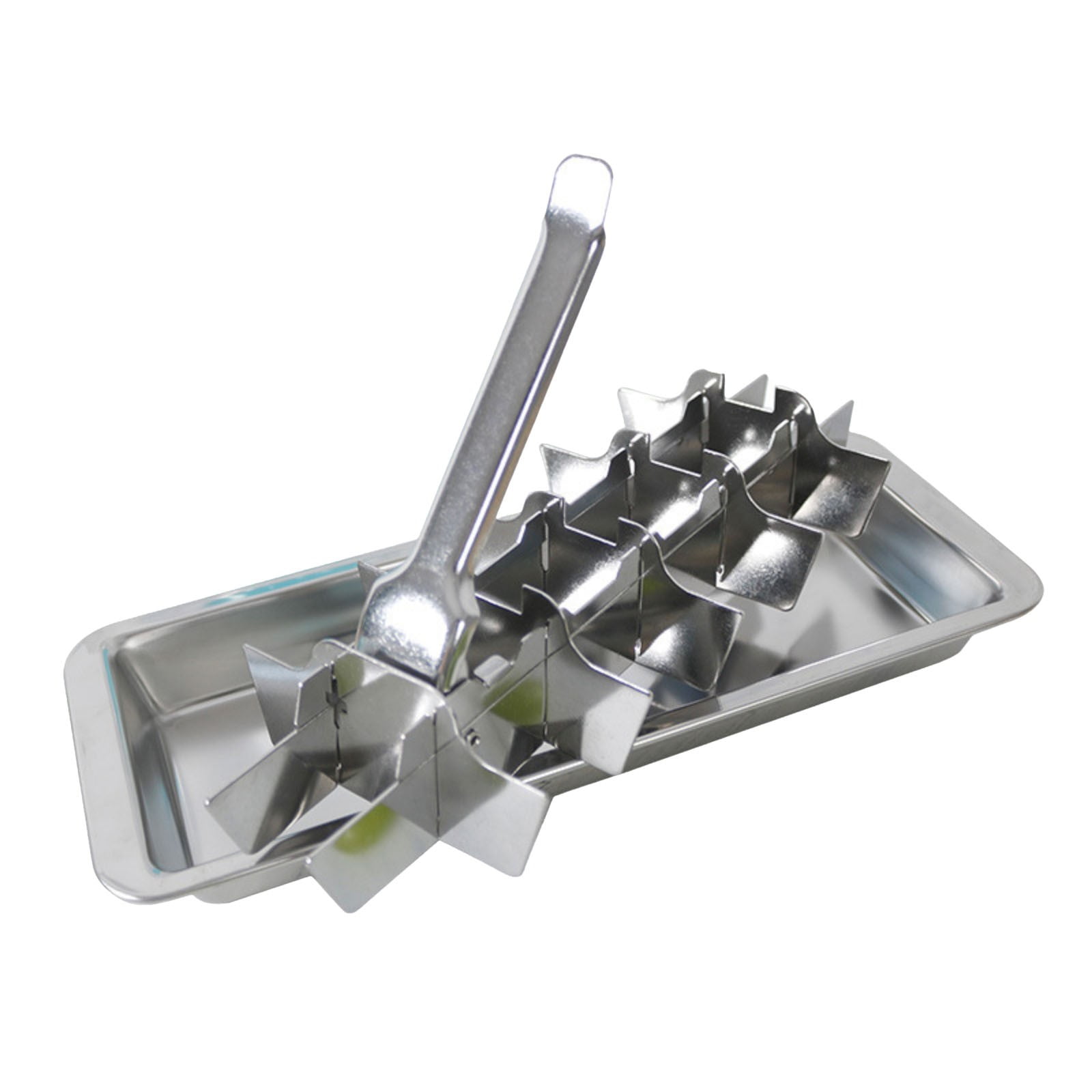 DVKOVI 304 Stainless Steel Vintage Inspired Ice Cube Tray, Retro Design ...