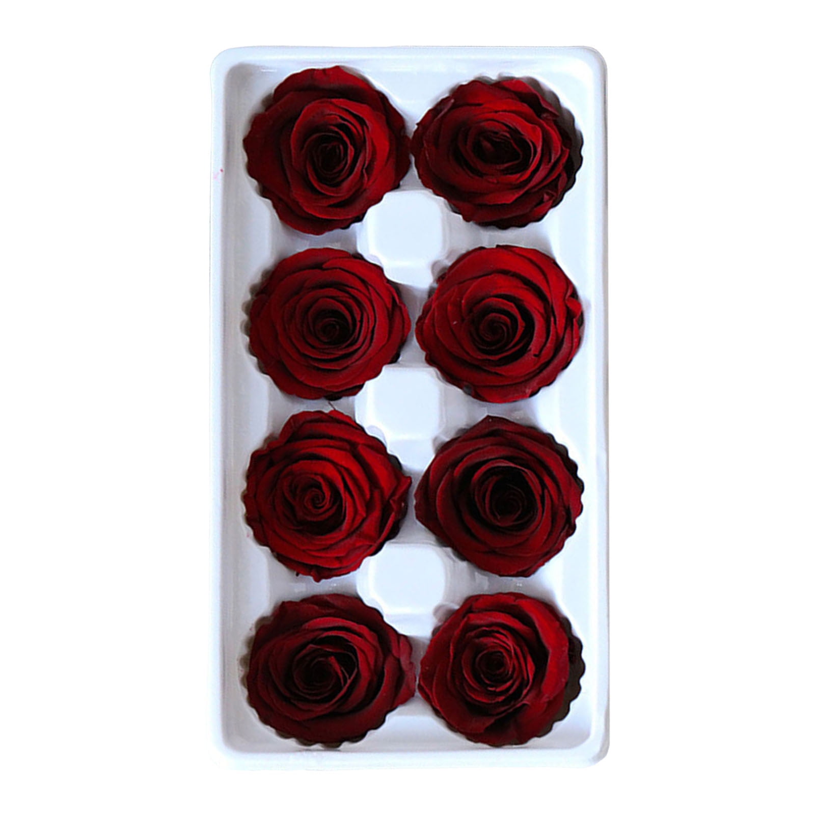 DVKOVI 8pcs Preserved Roses Forever Flowers,Immortal Roses Birthday ...