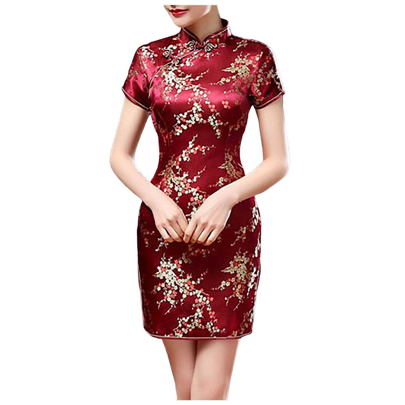 DVKOVI Ballgowns Womens Dress Formal Plus Size Dresses for Curvy Women ...