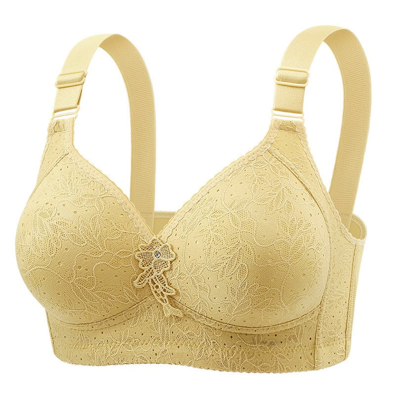 DVKOVI Bras for Women No Underwire Bra with Full-Coverage & Natural ...