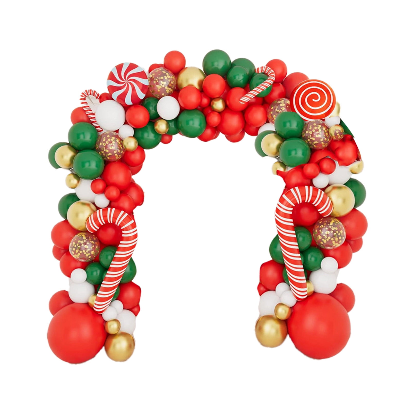 DVKOVI Christmas Balloon Garland Arch Kit 117pcs Christmas Tree ...