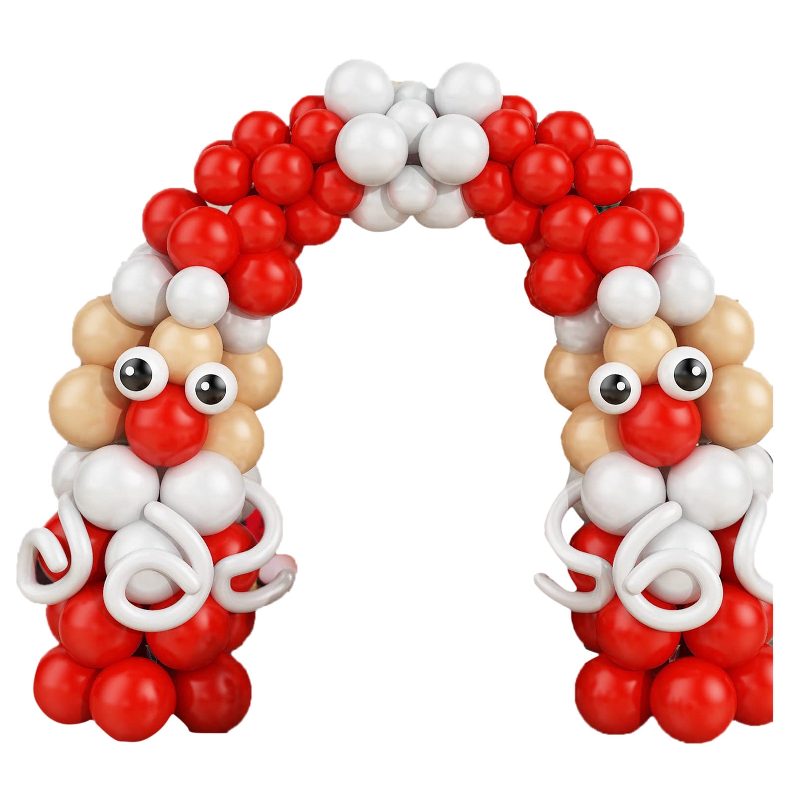 DVKOVI Christmas Balloon Garland Arch Kit 83pcs Christmas Tree Balloons ...