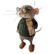 Cute Needle Felted Mouse（DIY Kits),Christmas Wool Felt Mouse Ornament ...