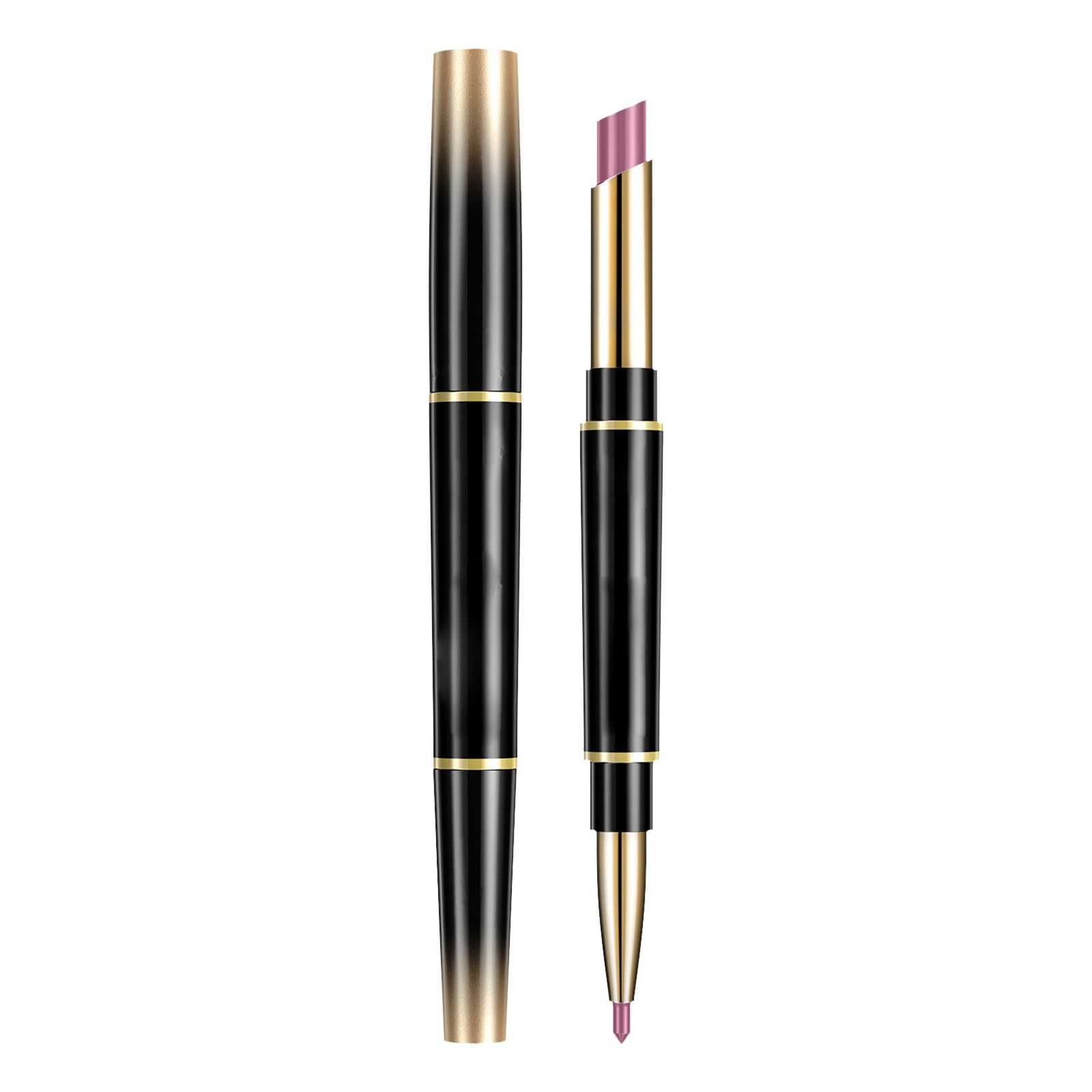 DVKOVI Double-ended 2 in 2 Lipstick Lip Liner Matte Lip Glosses Pencil ...
