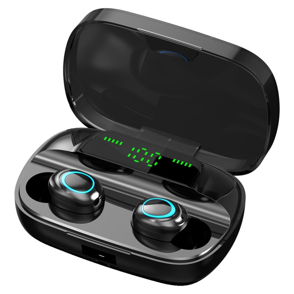 DVKOVI Earbuds for Computer with Microphone Bluetooth 5.0 Headset ...