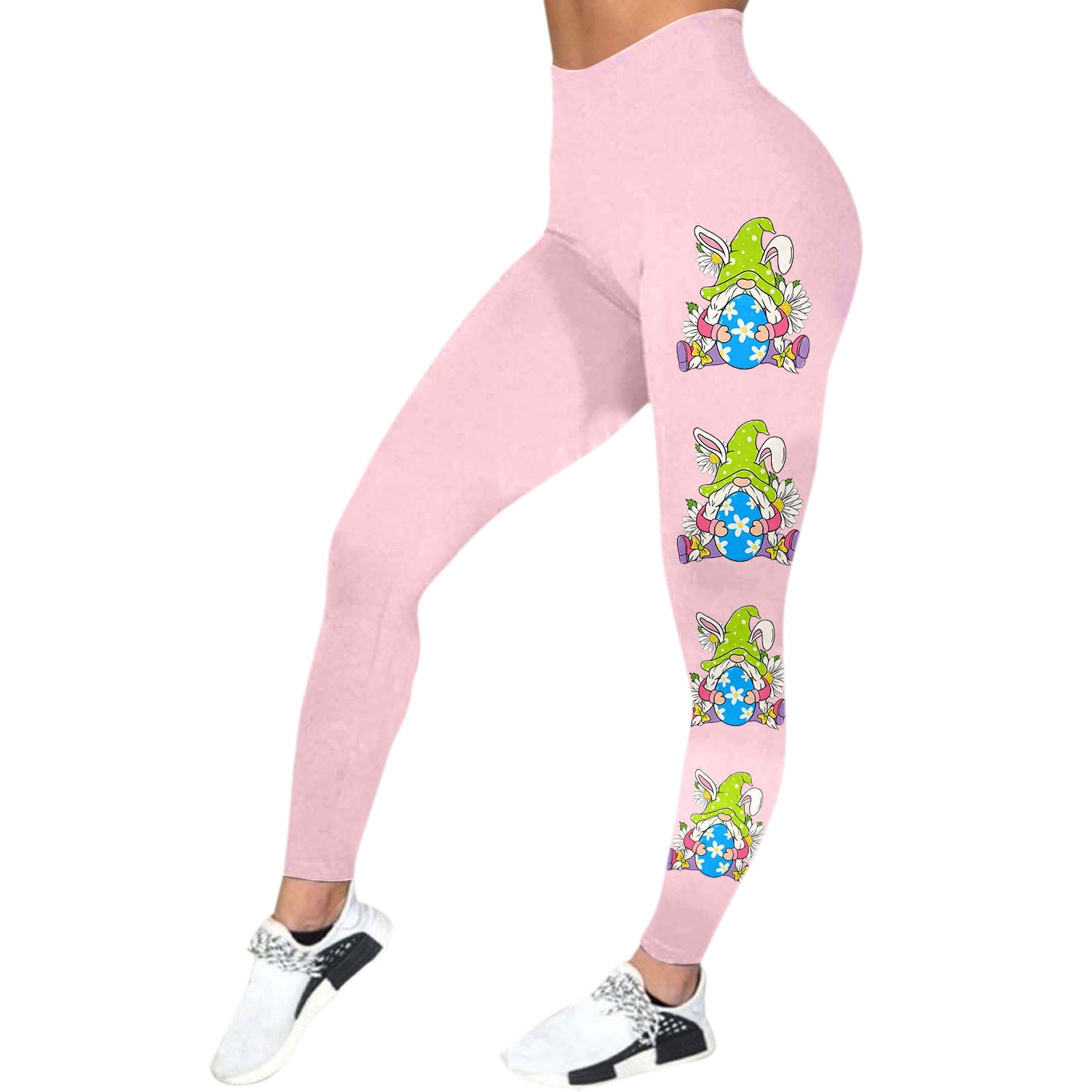 DVKOVI High Waisted Casual Training Pants Seamless Tights Leggings ...