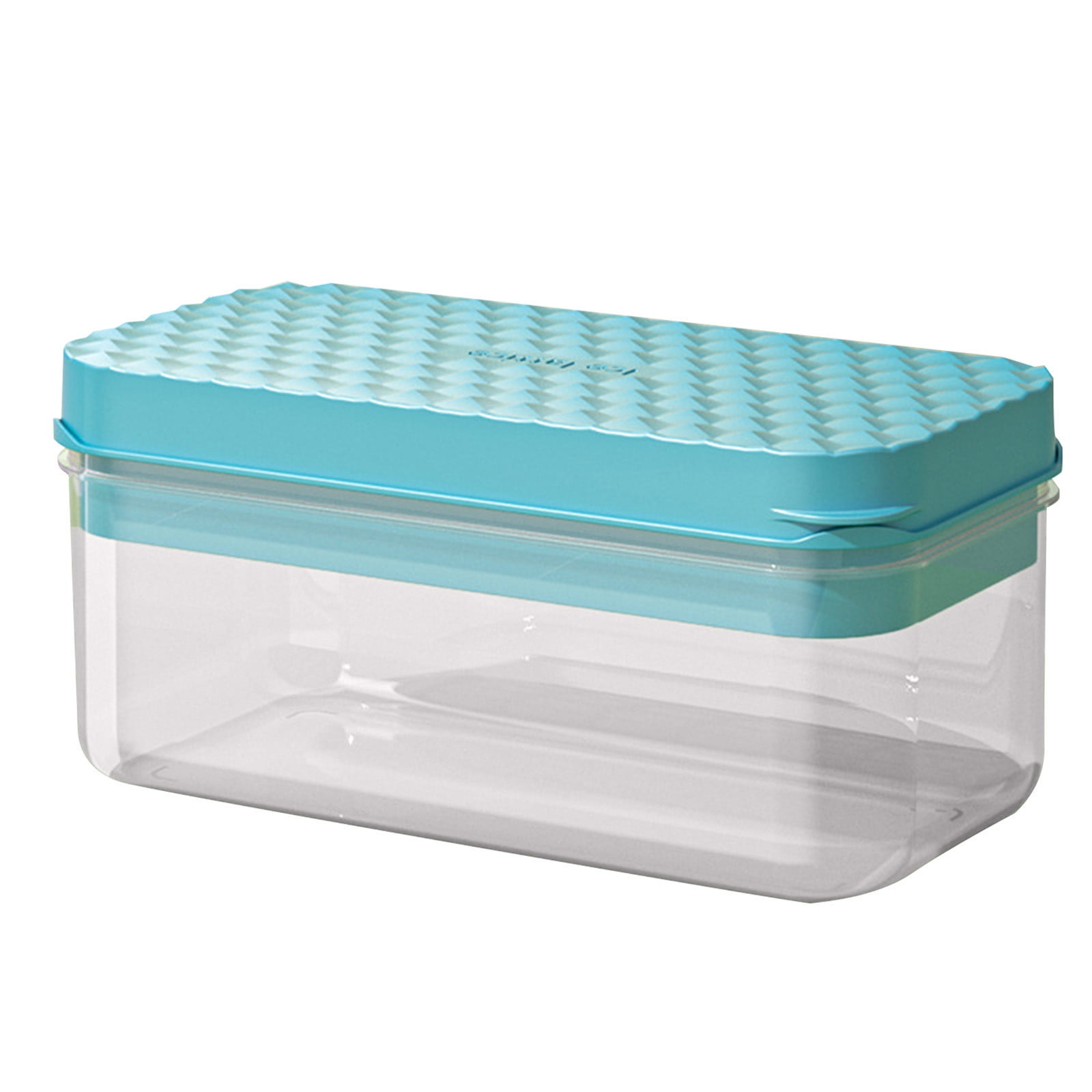DVKOVI Ice Cube Tray with Lid and Bin - Easy Release Ice Container for ...