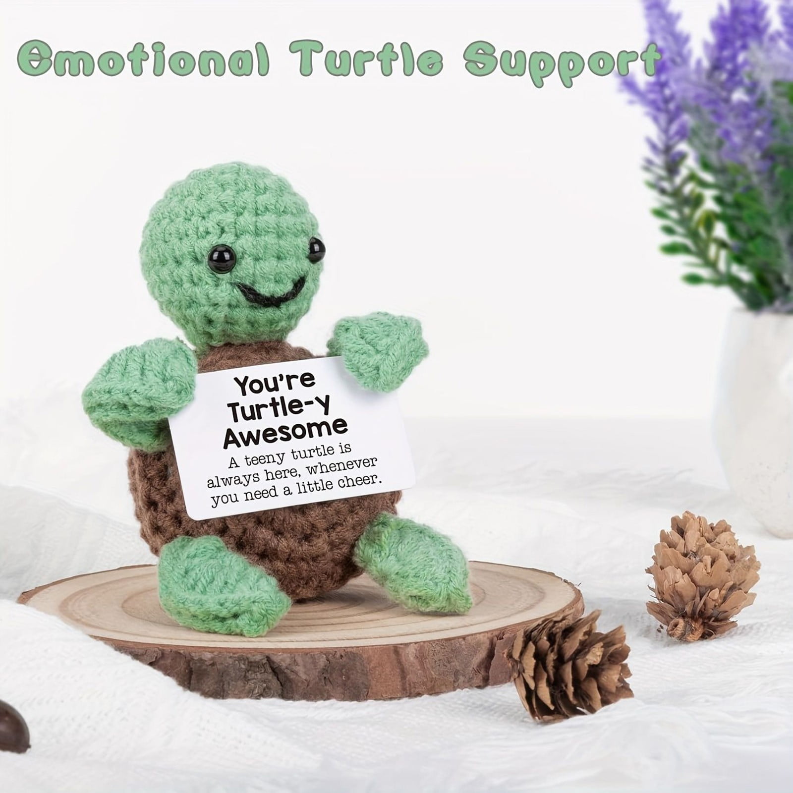 DVKOVI Inspirational Crochet Positive Turtle Christmas Gifts for Women ... DVKOVI Inspirational Crochet Positive Turtle Christmas Gifts for Women ...