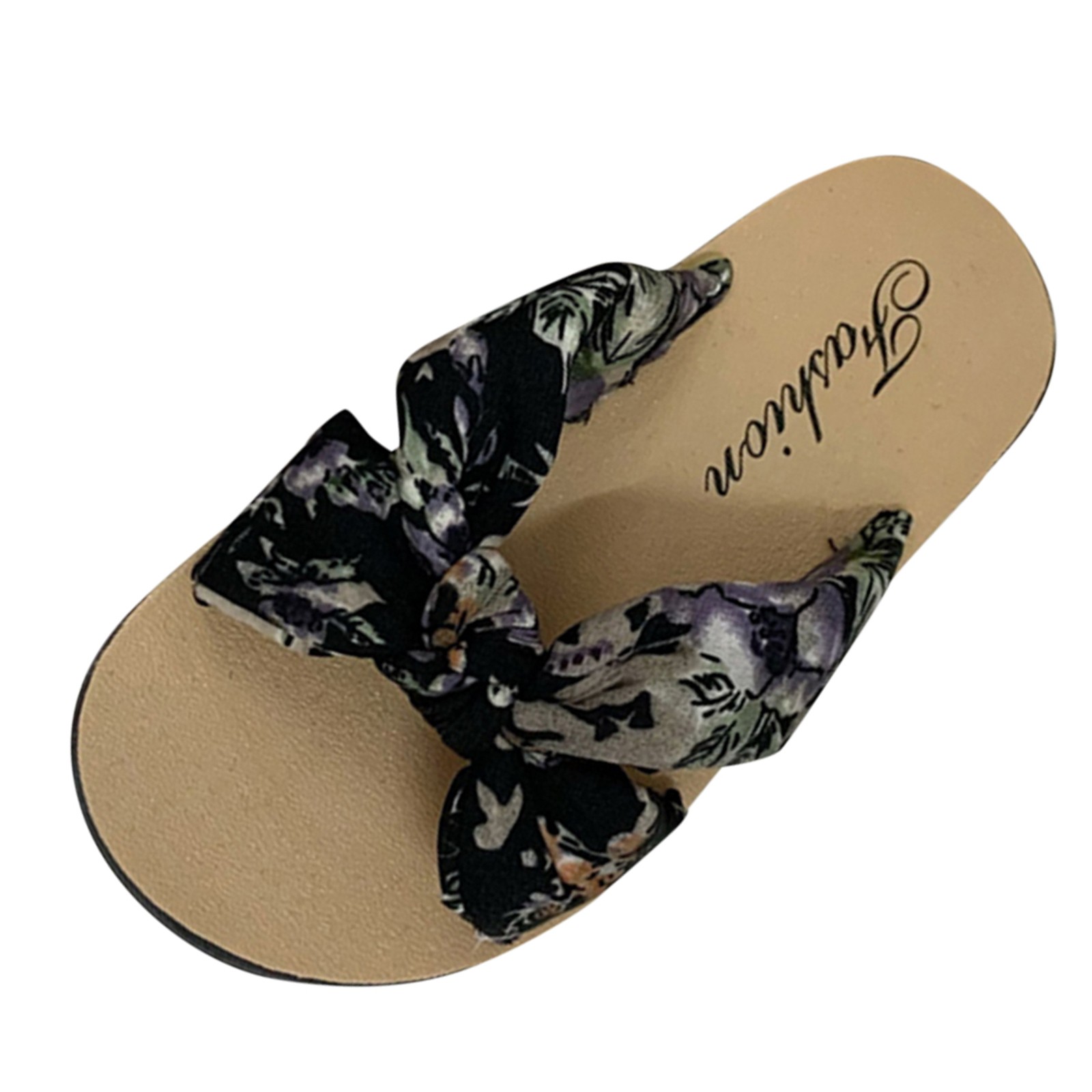 DVKOVI Little Children Summer Beach Slippers Bow Crossbands Slide ...