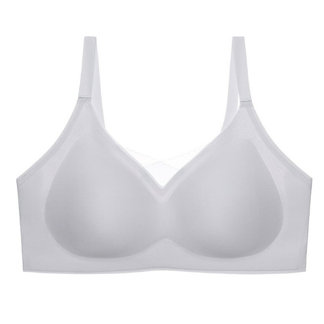 DVKOVI Non Wired Bra Women's Padded Full Cup Bra Without Underwire With ...