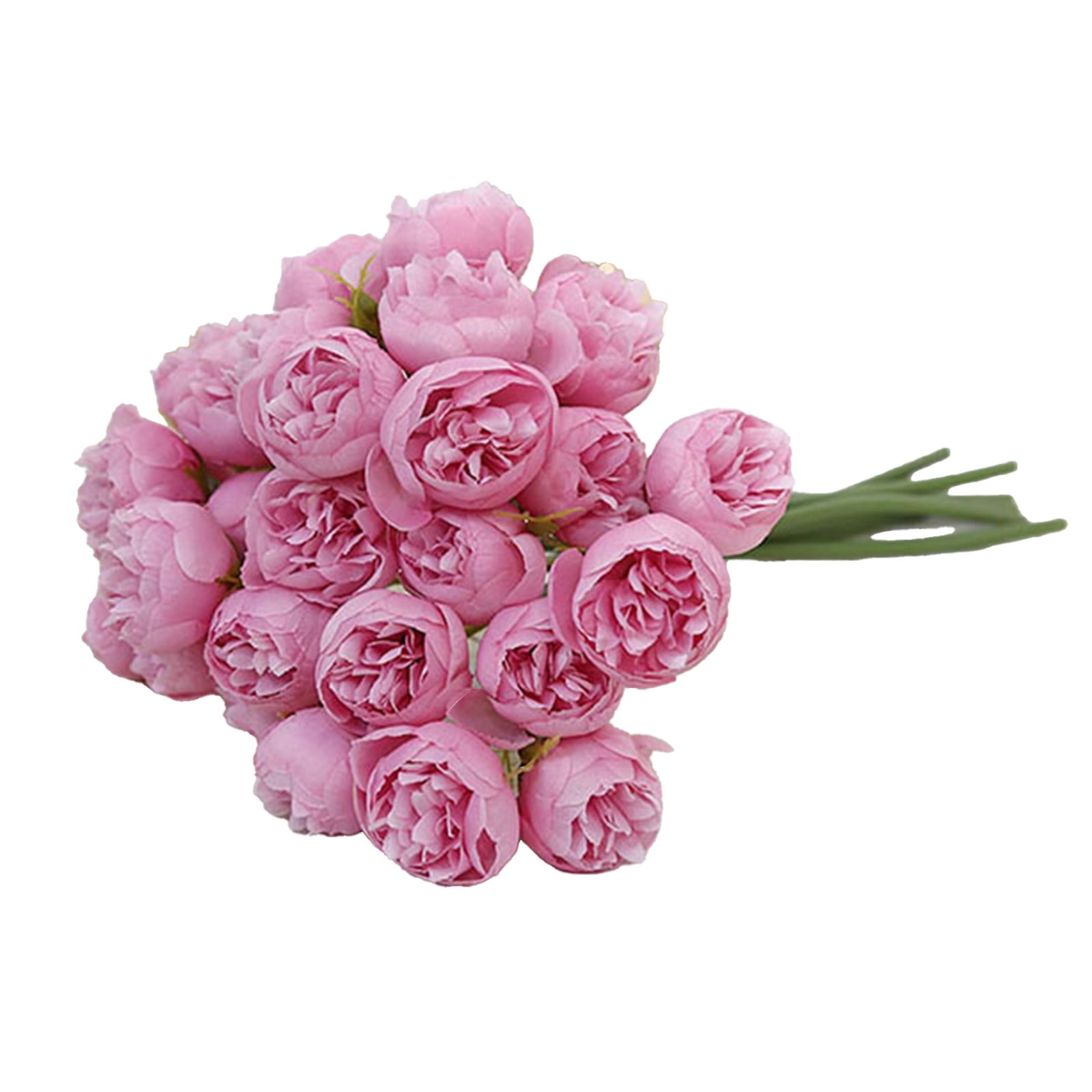 DVKOVI Ranunculus Artificial Flowers Burnt Silk Mini Ranunculus Bulk ...