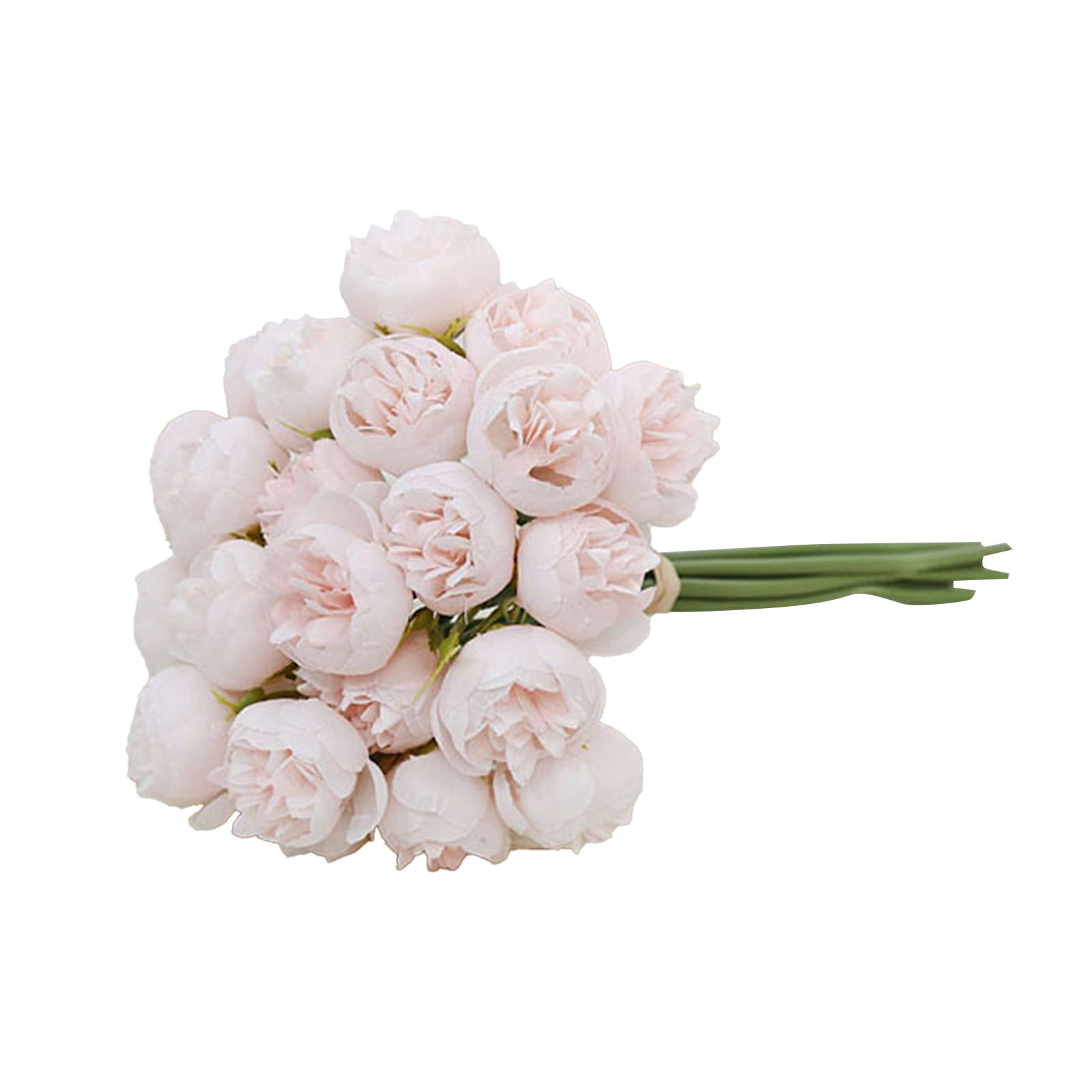 DVKOVI Ranunculus Artificial Flowers Burnt Silk Mini Ranunculus Bulk ...