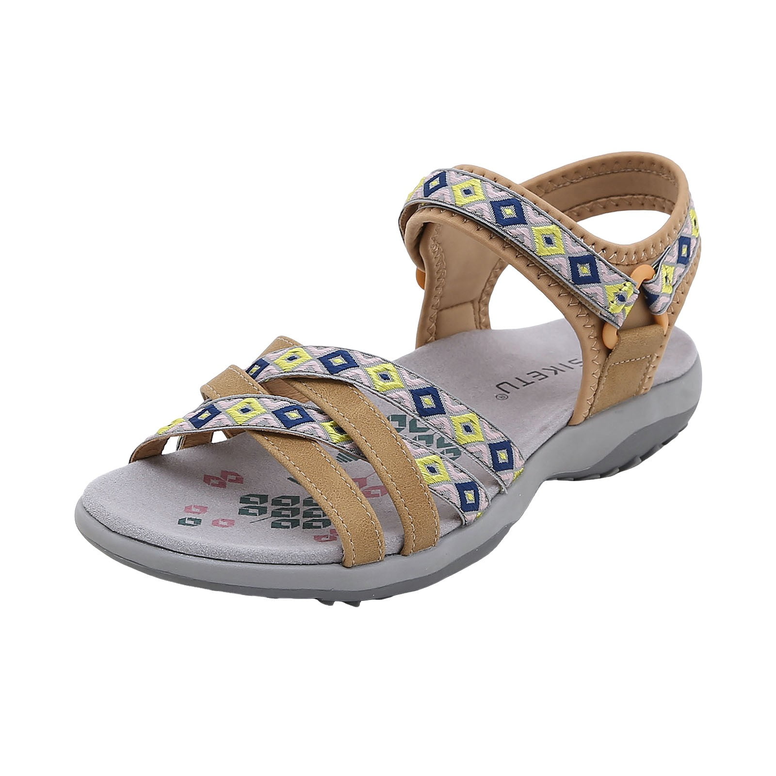 DVKOVI Sandals for Women Hiking Sandal Sport Sandal Arch Support ...