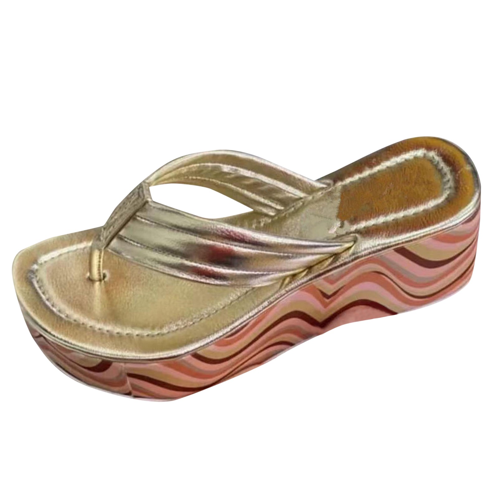 DVKOVI Summer Popular Shoes for Women Wedge Sandal Platform Sandals ...