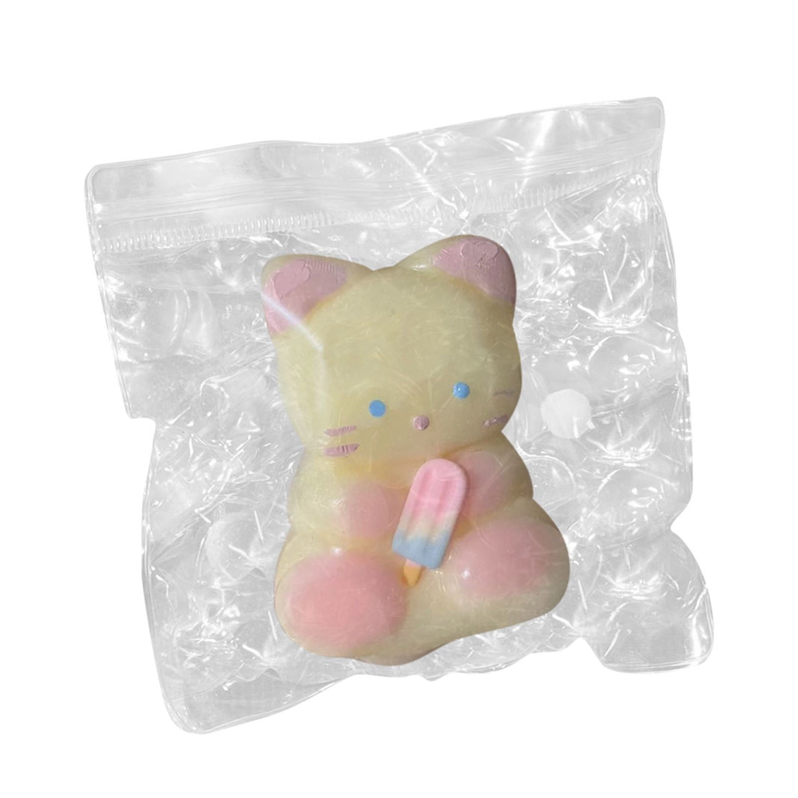 DVKOVI Taba Squishy Toys,Valentines Cute Kawaii Cat Paw Squeeze Toys ...