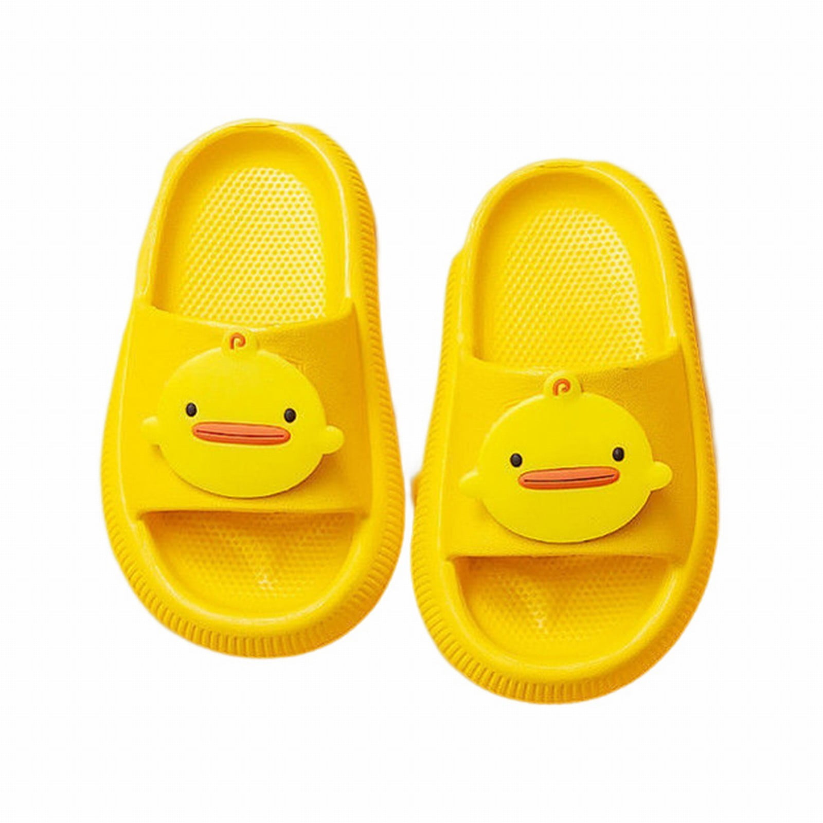 DVKOVI Toddler Boys and Girls Cartoon Dinosaur Indoor Outdoor Slippers ...