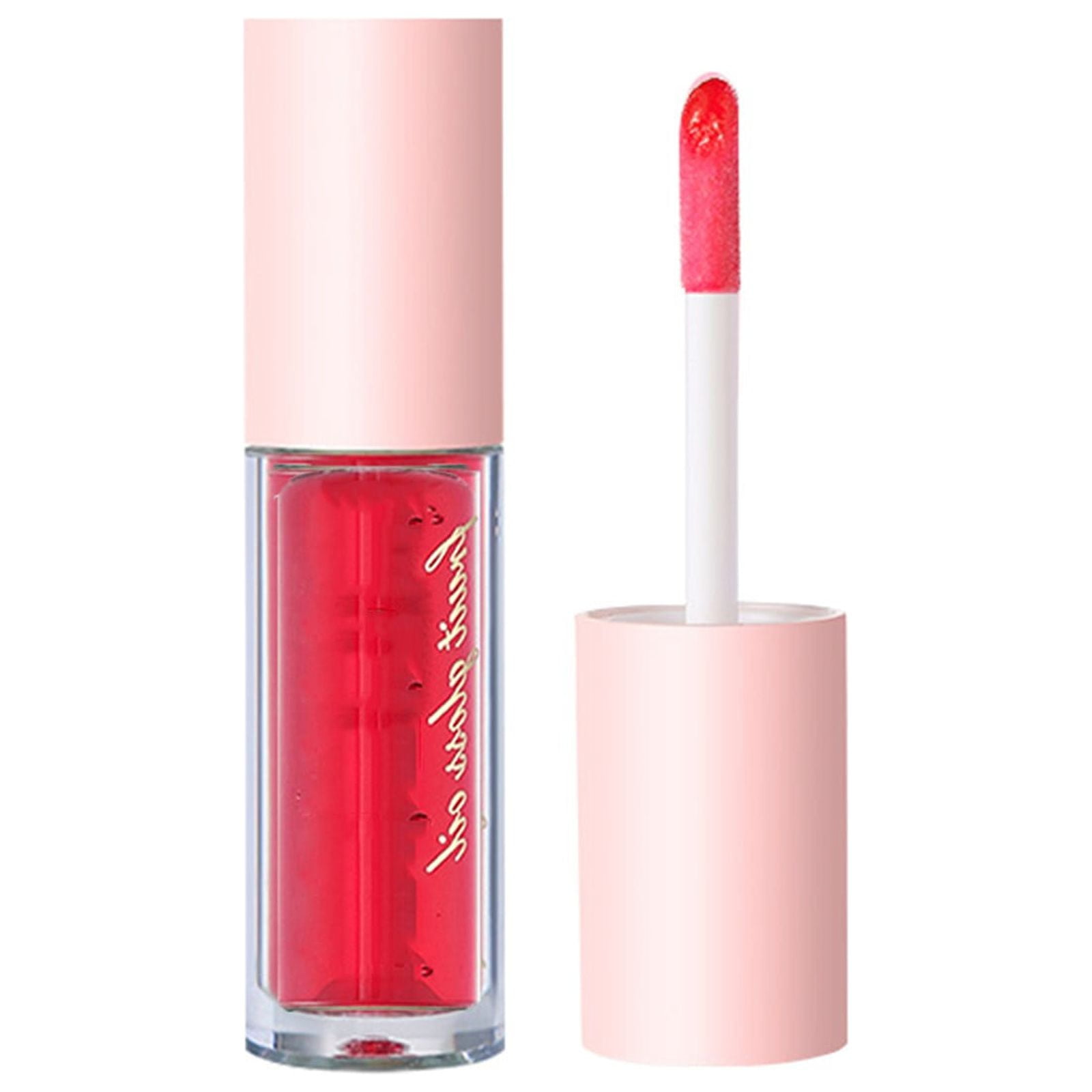 DVKOVI Warm Changing Fruit Lip Oil Lip Plumper Gloss Nourishing Lip ...