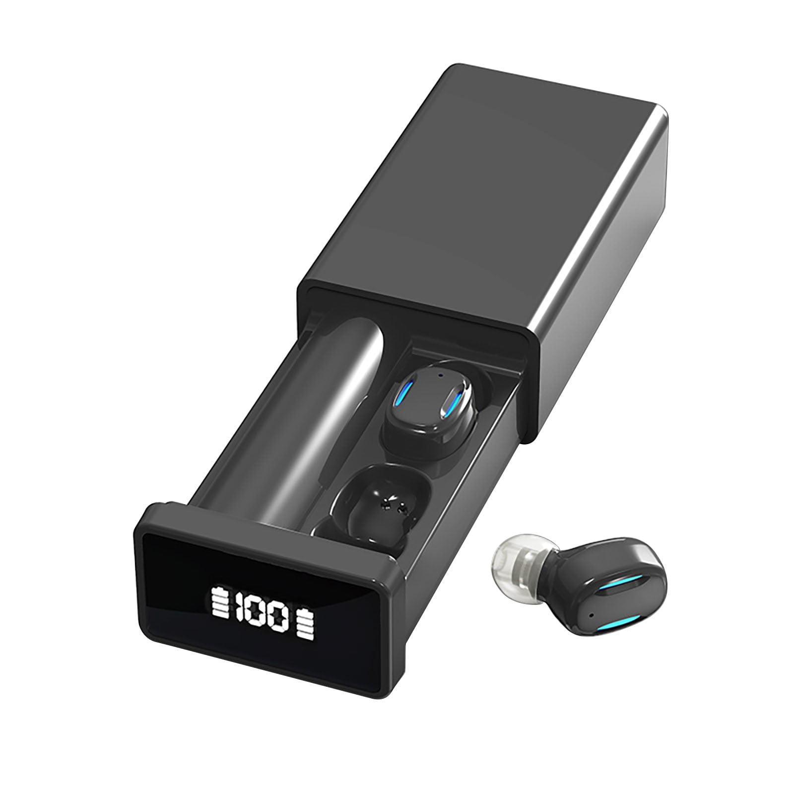 DVKOVI Wireless Earphone Case Work Pull-Out and Headphones Earbuds In ...