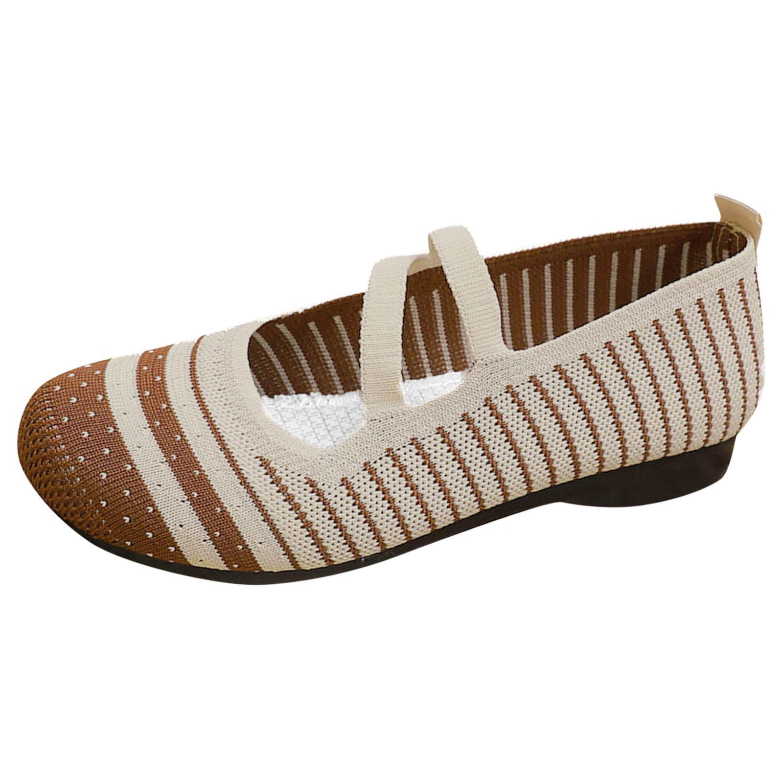 DVKOVI Women Comfortable Shoes Fashion Summer Women Casual Shoes Flat ...