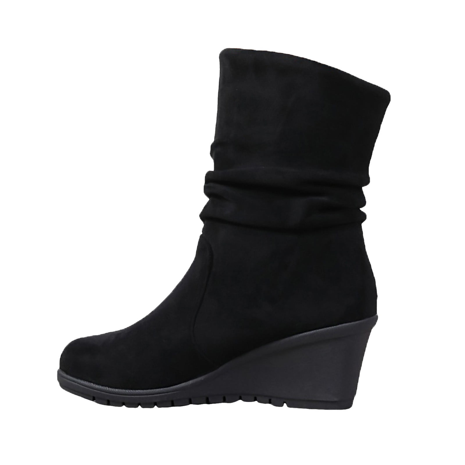 DVKOVI Women Shoes Dressy Cowgirl Booties for Women Women's Fashionable ...