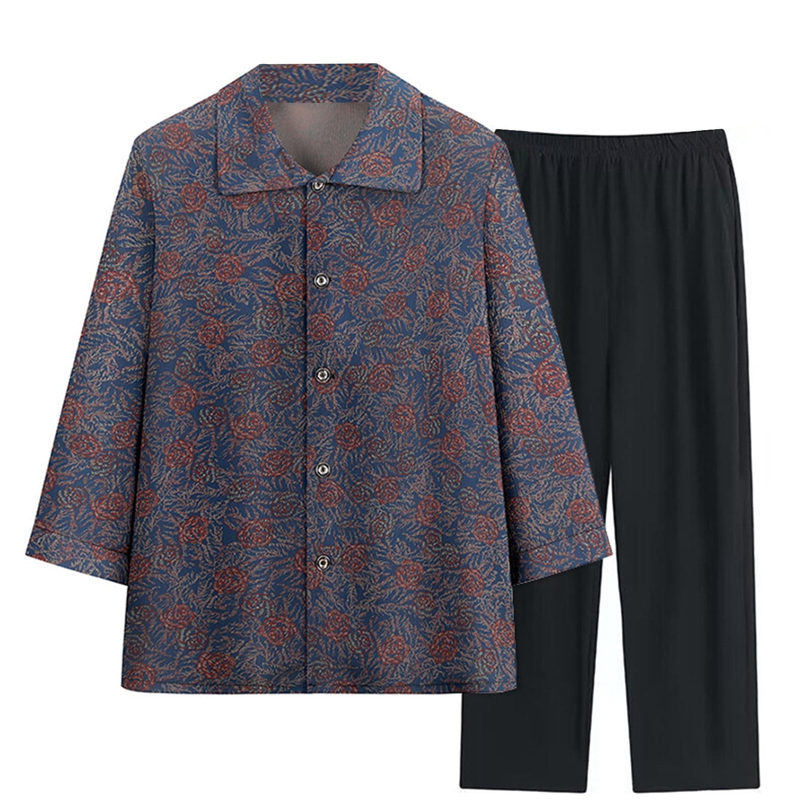 DVKOVI Womens Clothing Set Women's New Classic Color Middle Aged and ...