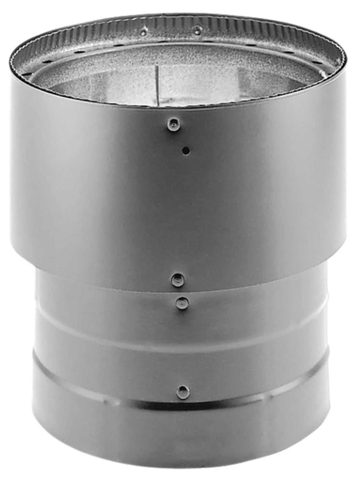 DVL 6DVL-X8 Double Wall Interior Stove Pipe Increaser to Vent Smoke ...