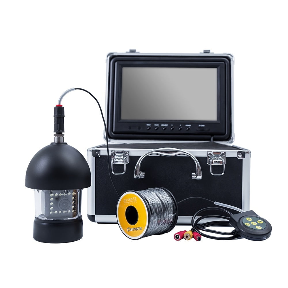 DVR Camera Under Water Fishing Finder 360 Rotation Ice Fish Camera ...