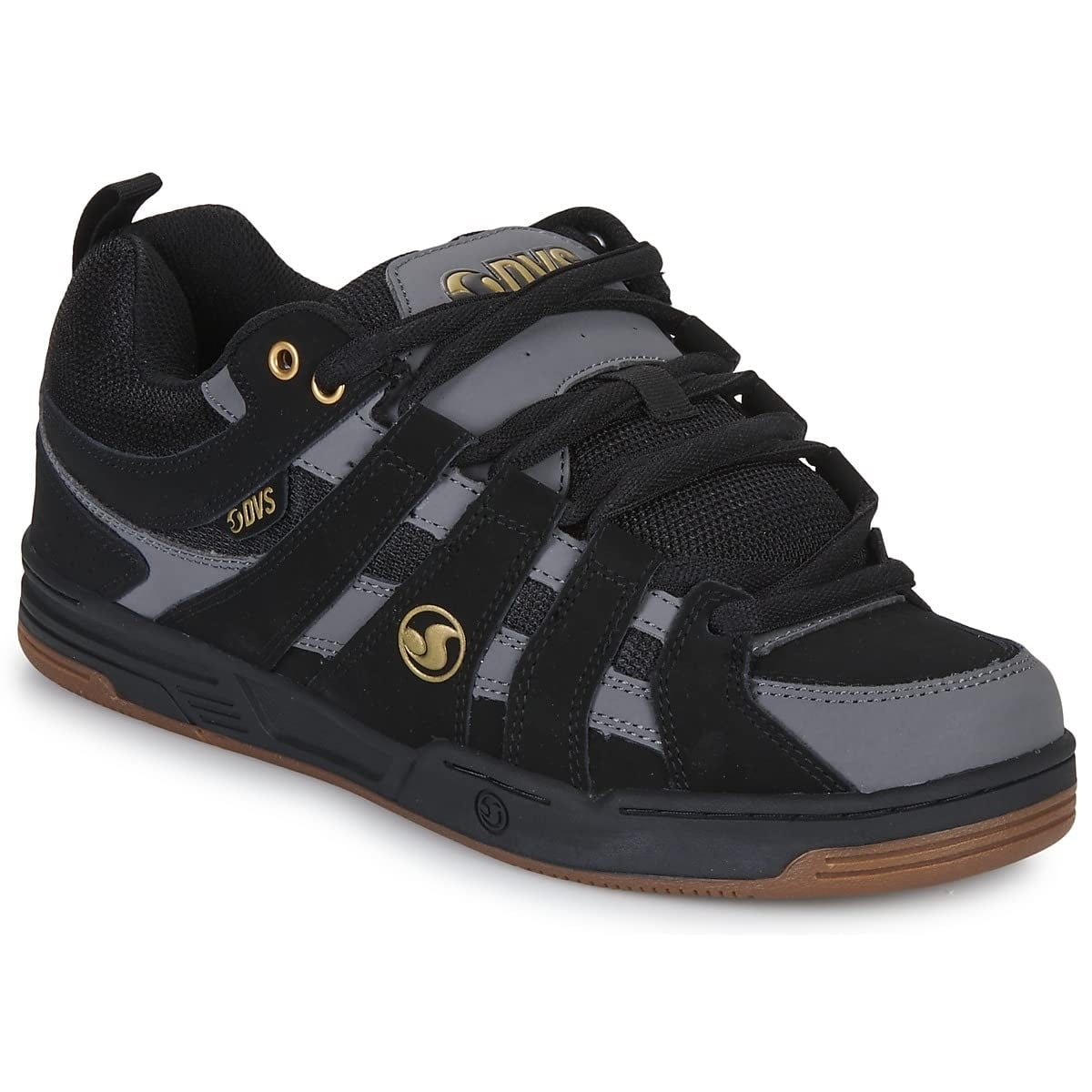 DVS Primo Skate Shoes Black Charcoal Gold Mens Size Available ...