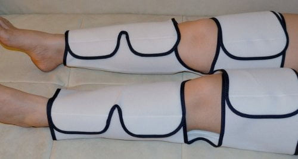 DVT Compression Pump Complete Set W/1 Pair of Calf/Thigh Garment (L ...