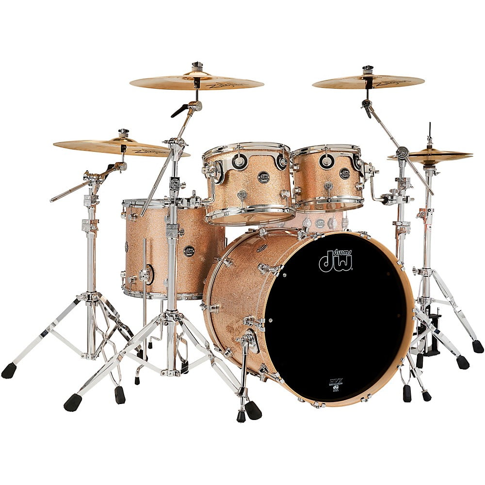DW 4-Piece Performance Series Shell Pack with 22 in. Bass Drum Bermuda ...