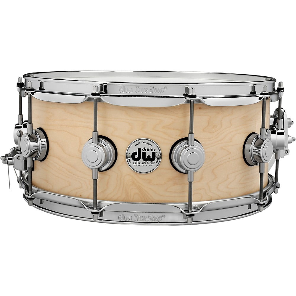 DW Collector's Series Satin Oil Snare Drum 14 x 6 in. Natural with ...