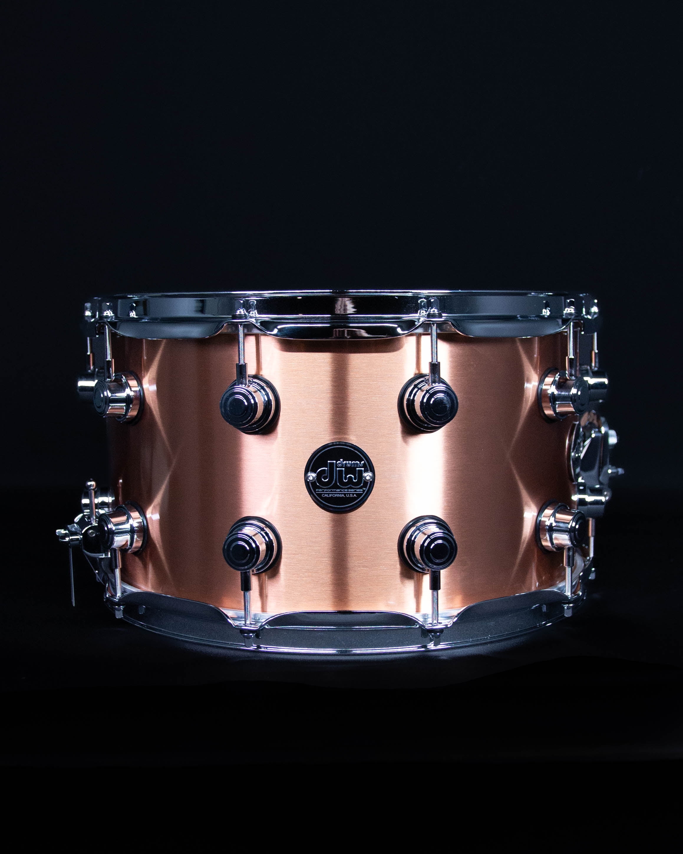 DW DW Performance Series 1mm Polished Copper Snare Drum 14 x 8 in ...