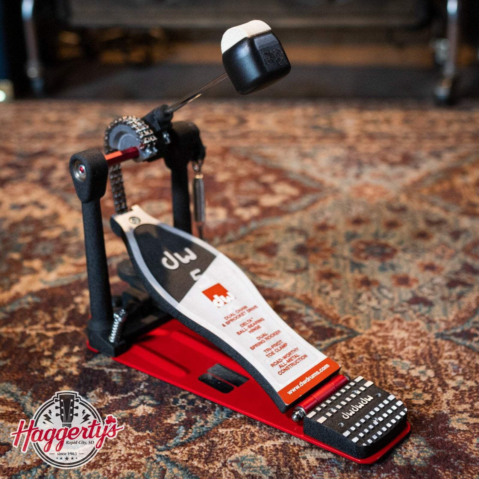 DW DWCP5000AD4 5000 Series Accelerator Single Bass Drum Pedal - Walmart.com