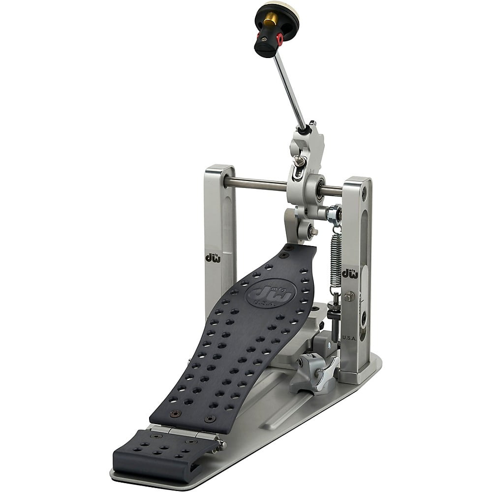 DW DWCPMDDGR Machined Direct Drive Double Bass Pedal w/ Bag - Gun Metal ...