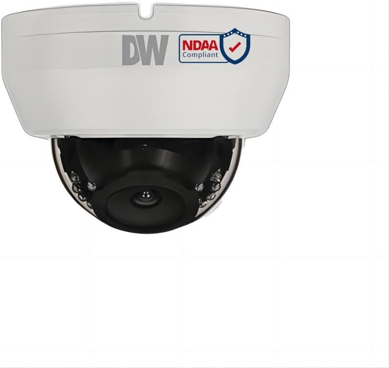 DW Digital Watchdog DWC-VSDG04BI MEGApix 4MP Network PoE Turret Dome IP Camera, Spectrum IPVMS ...