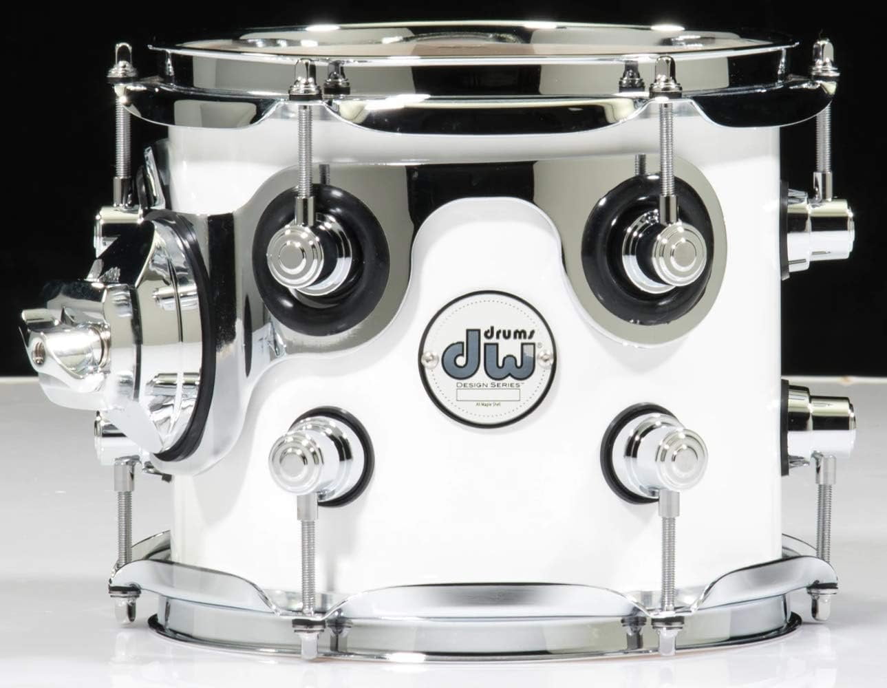 DW Drum Set Rack Tom, Gloss Lacquer DDLG0708STWH - Walmart.com