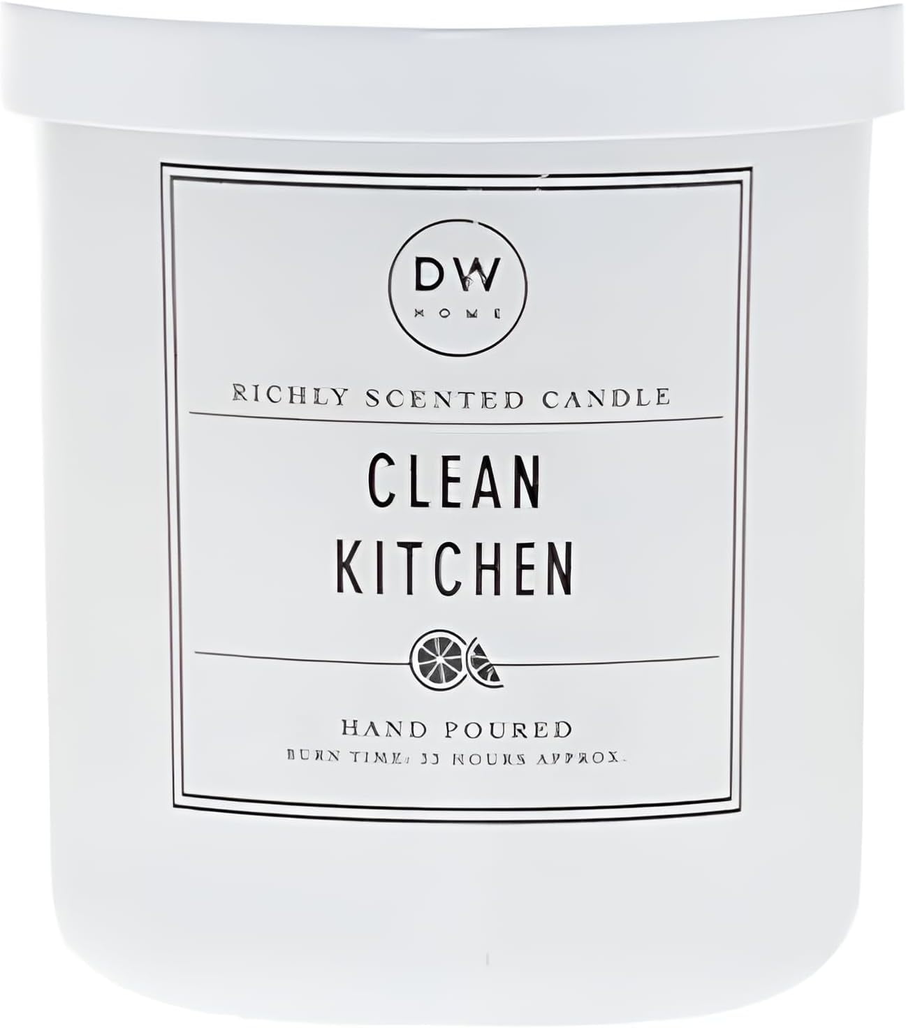 DW Home Clean Kitchen Candle - Hand Poured Single Wick Scented Candle ...
