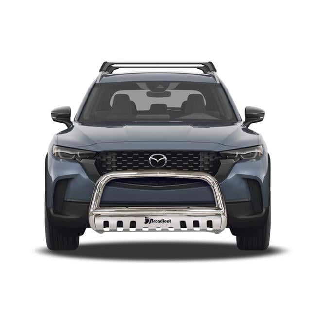 DW6 Wide Design Front Bull Bar with Skid Plate for 2017-2023 Mazda CX-5 ...