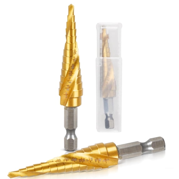 DWA1783IR StepBit for DEWALT Step Drill bit ，Impact Ready for Metal 1/8 ...