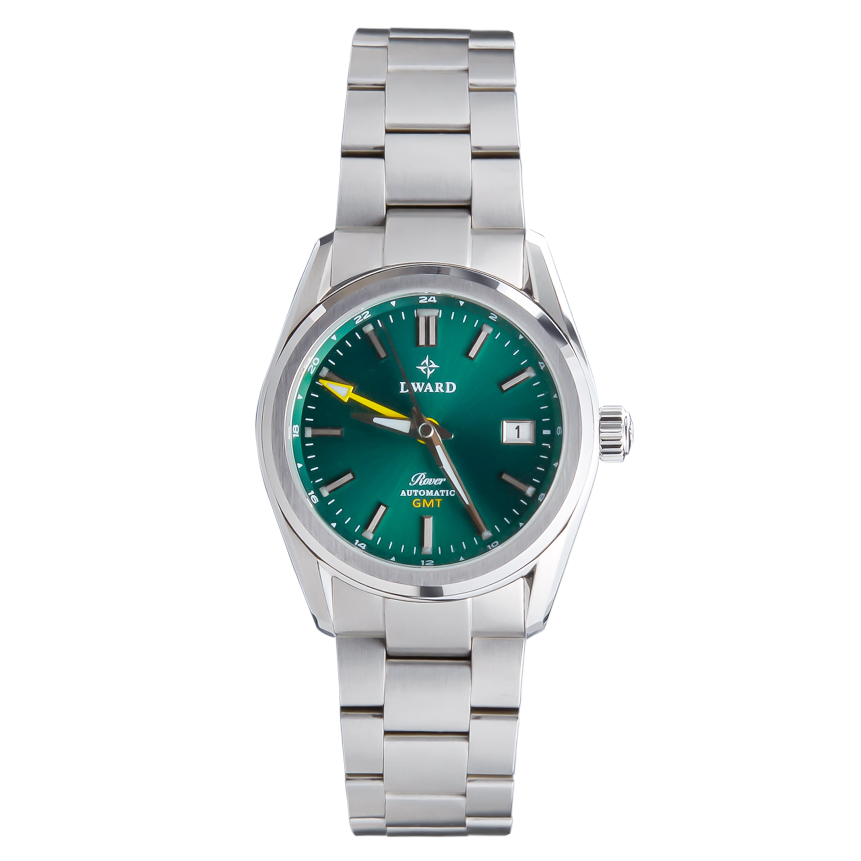 DWARD GMT Rover Automatic Watch with Dual Time Zone Function – Sapphire ...