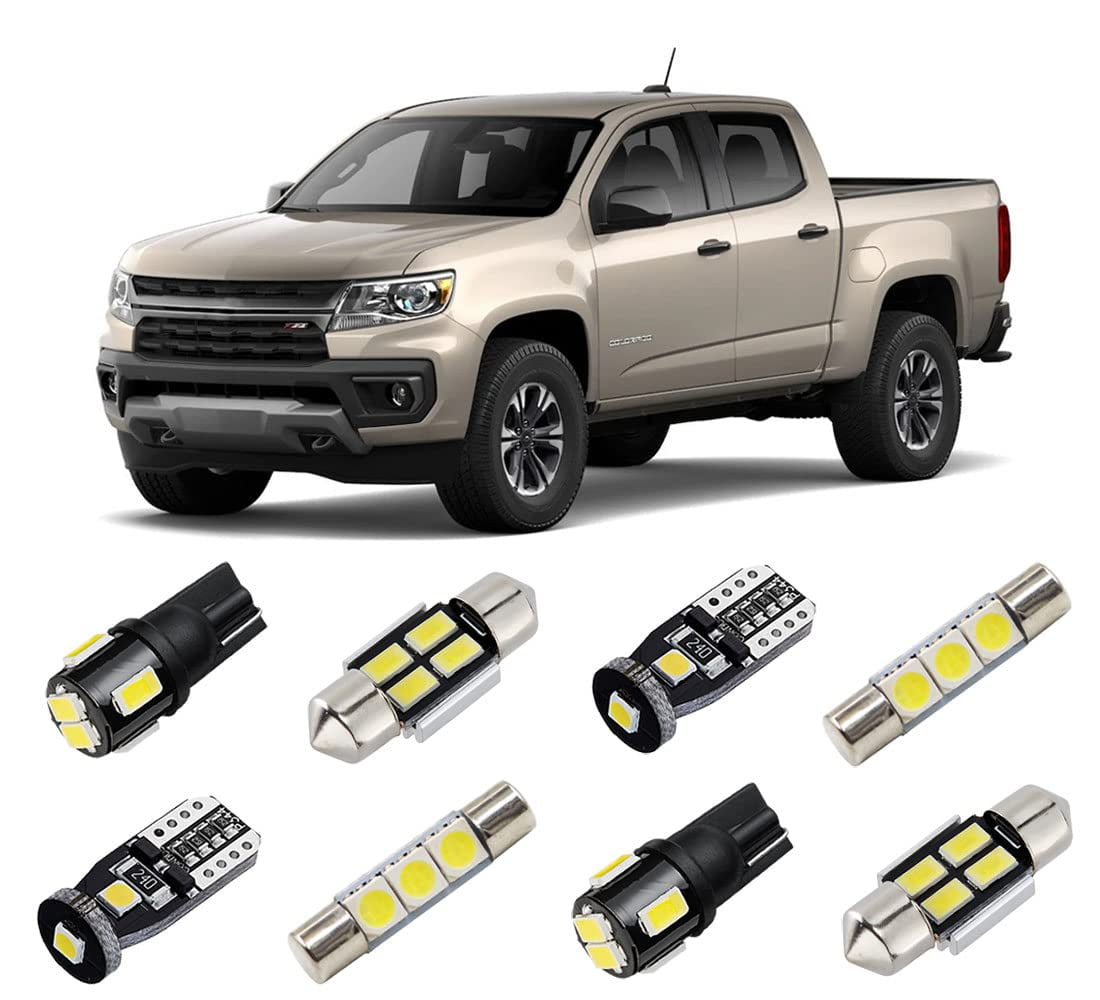 DWARFOO 20Pcs T5 Led RRF12 Lights for Car LED Bulb with Twist Lock ...