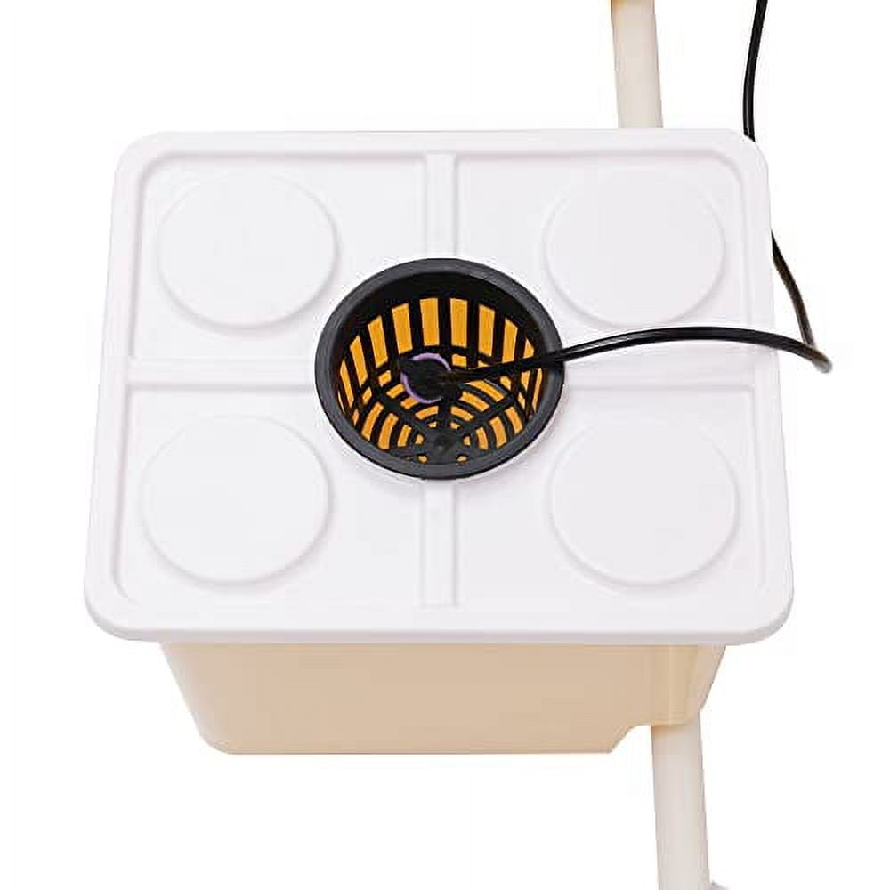 DWC Hydroponics Grow System, 2.91 Gallon 5 Buckets Deep Water Culture ...