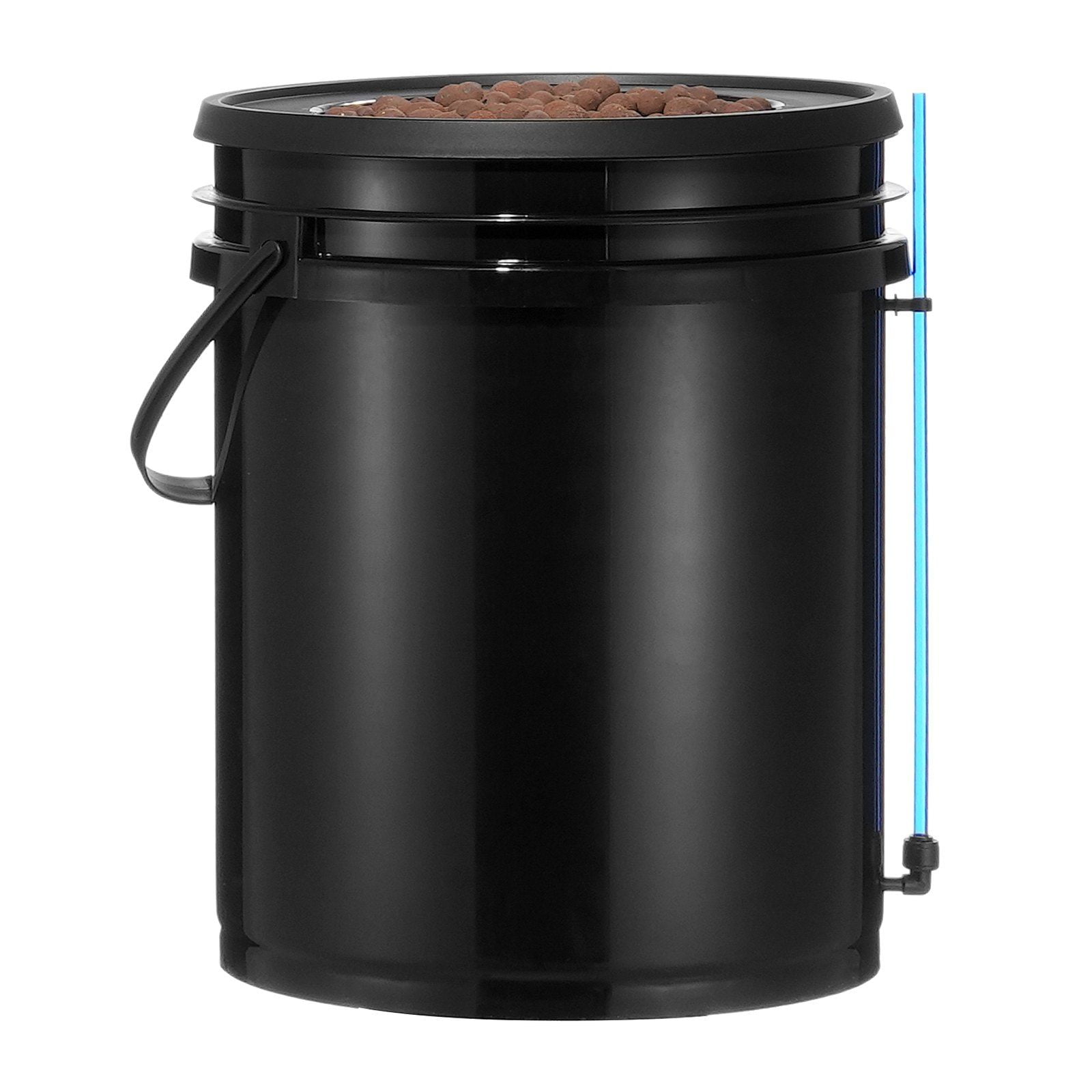 DWC Hydroponics Grow System - 4 Bucket Deep Water Culture with Top Drip, Ideal for Indoor Plants ...